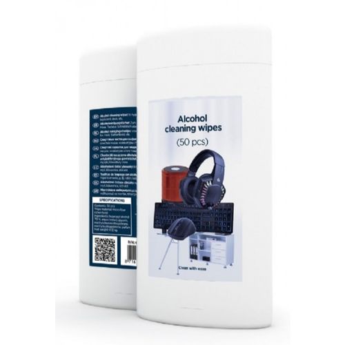 CK-AWW50-01 Gembird Alcohol maramice za ciscenje, microfiber 50 kom