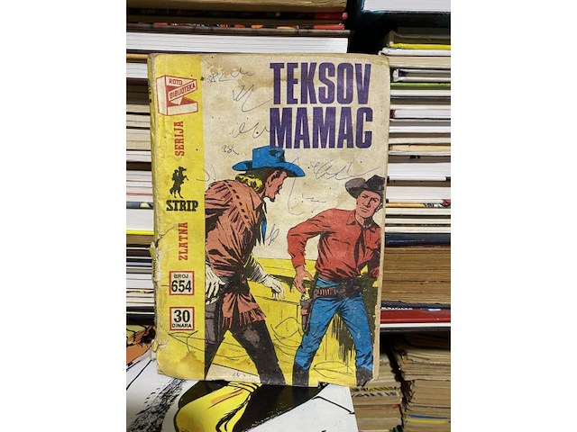 zlatna serija 654 - Teksov mamac