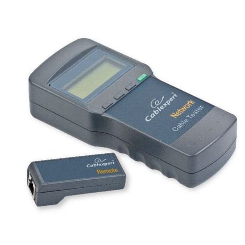 NCT-3 Gembird Digital network cable tester. Suitable for Cat 5E, 6E, coaxial, and telephone cable