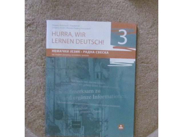 Nemački jezik za 7. razr. - Hura, wir lernen deutsch! 3