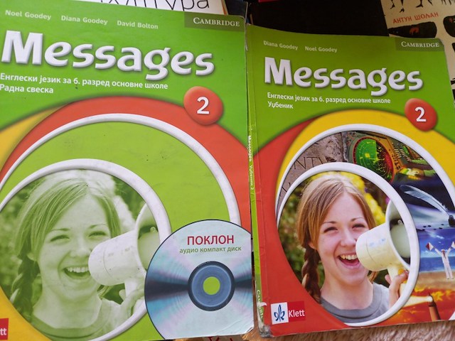 Messages 2, komplet za engleski jezik za 6. razred