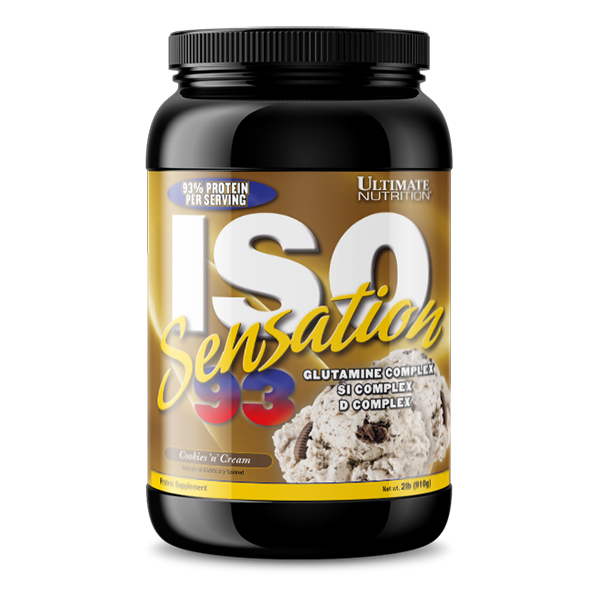 ISO Sensation 93, 910 gr (whey izolat 93%) ukus kuki krem