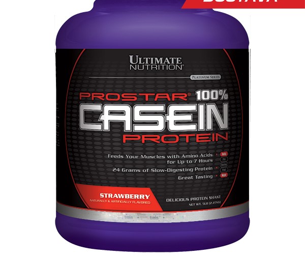 Prostar Casein Protein, 2,27 kg (Micelarni i hidrolizovani) ukus jagoda