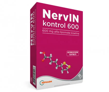 NervIN kontrol 600 30 tableta
