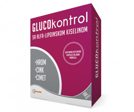 GLUCOKONTROL 60 KAPSULA