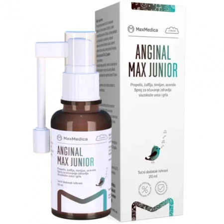 MAXMEDICA ANGINAL MAX JUNIOR SPREJ 20ML