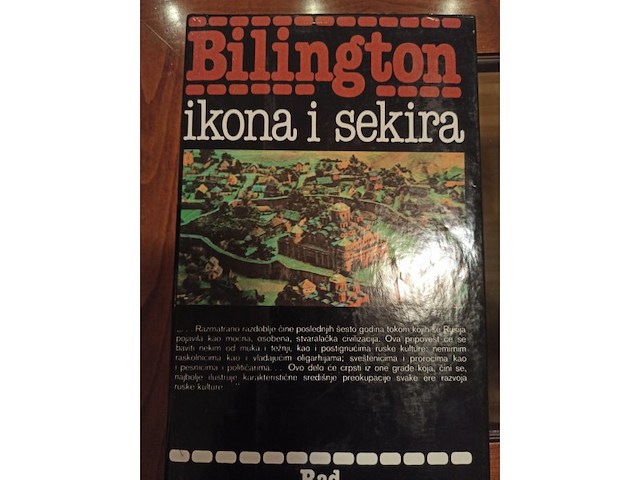 Ikona i sekira - Džejms Bilington