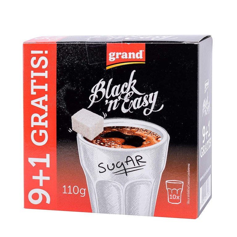 Grand kafa black'n'easy 11g 9+1gratis grand