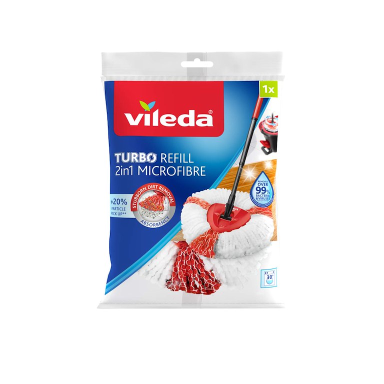 Vileda mop turbo refill vileda