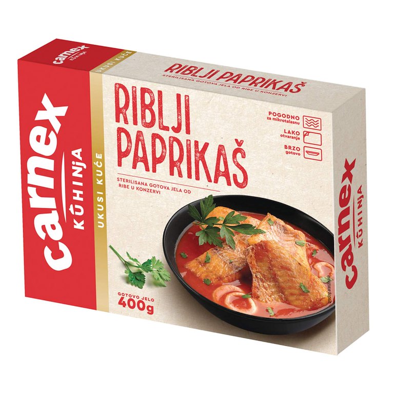 Carnex g j riblji paprikaš 400g carnex