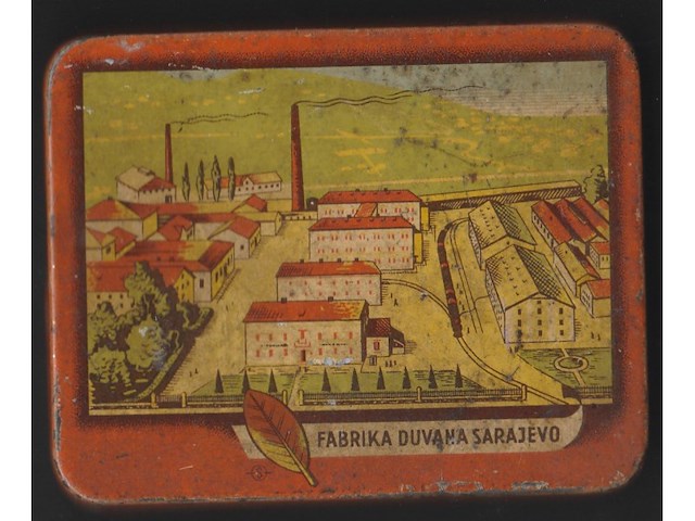 Sarajevo - Limena kutija za cigarete
