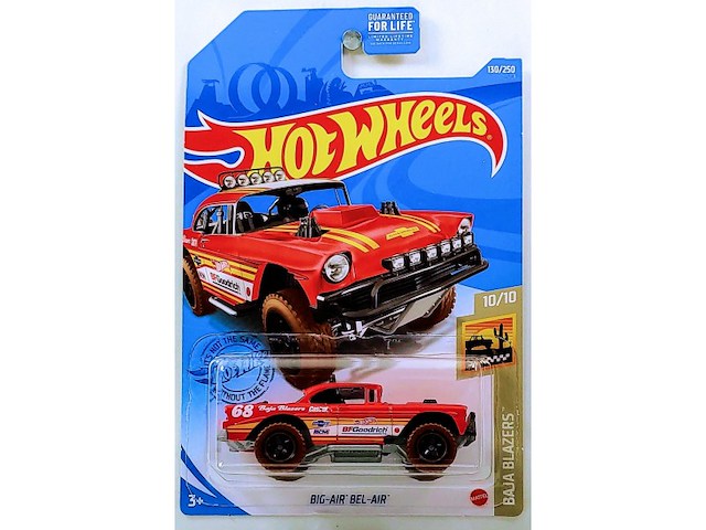 hot wheels chevrolet bel air big-air