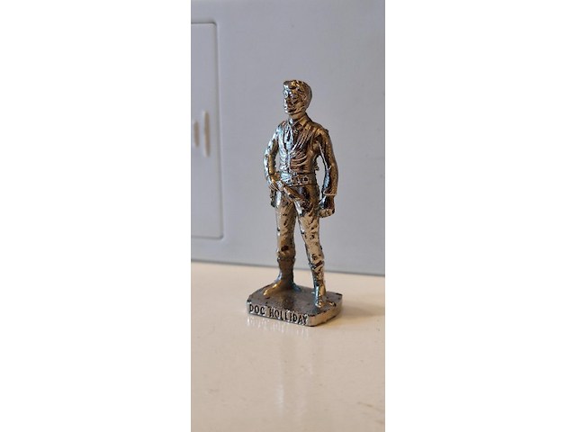 Doc Holliday metalna Kinder figurica