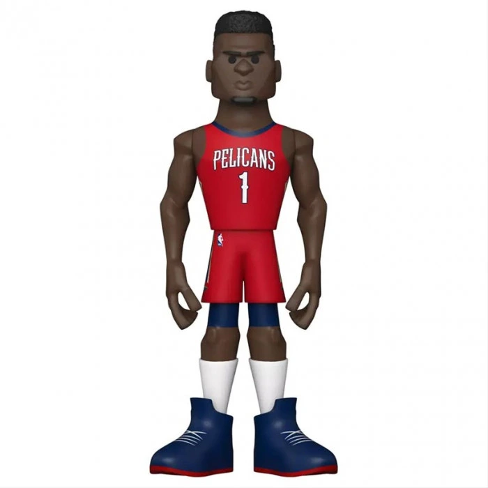 Zion Williamson 1 New Orleans Pelicans Funko POP! Gold Premium CHASE Figura 13 cm