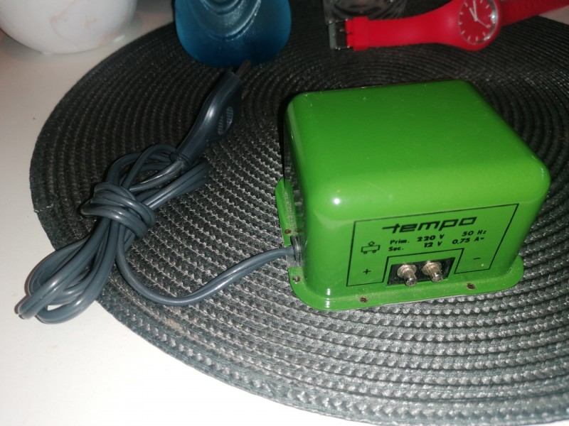 Trafo adapter HO - TEMPO 12 V za železnice