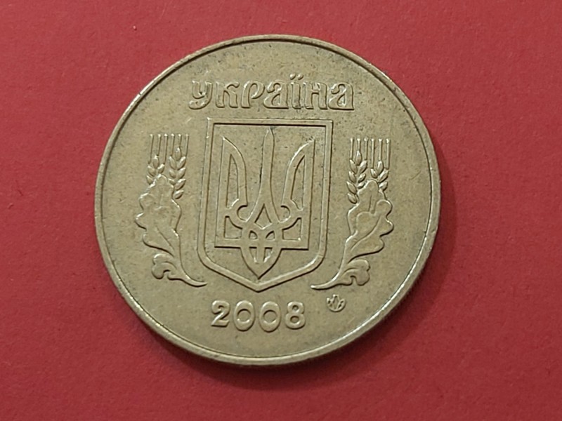 Ukrajina - 50 kopejki 2008 god
