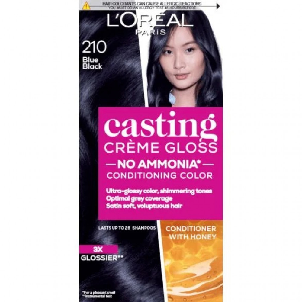 L'OREAL CASTING CREME GLOSS BOJA ZA KOSU 210 NOIR BLEU 1003009057