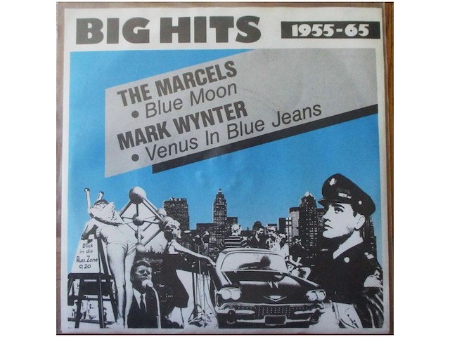 The Marcels/Mark Wynter-Blue Moon Single Germany (1987)