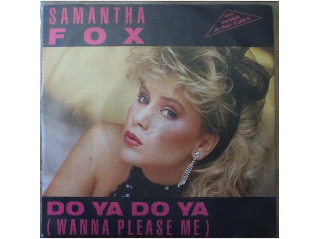 Samantha Fox-Do Ya Do Ya Single EU (1986)