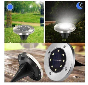 Solarne disk lampe za dvoriste paket 4 kom - Solarne disk lampe za dvoriste paket 4 kom