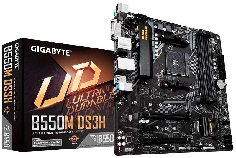 Gigabyte B550M DS3H