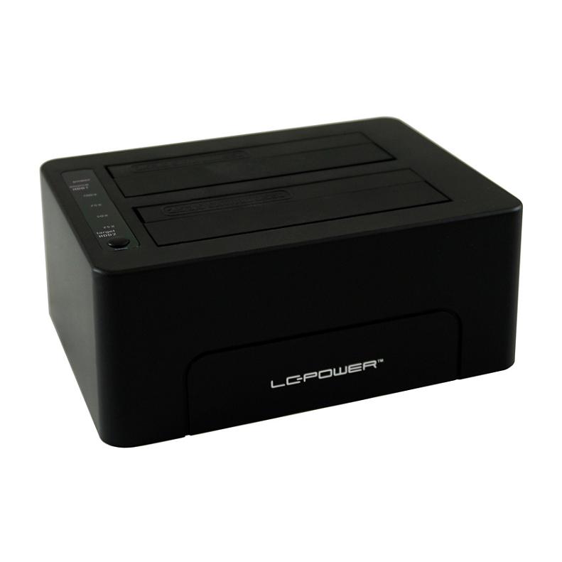 LC Power LC-DOCK-C USB3.1 Gen.2 2.5/3.5" HDD/SSD Black