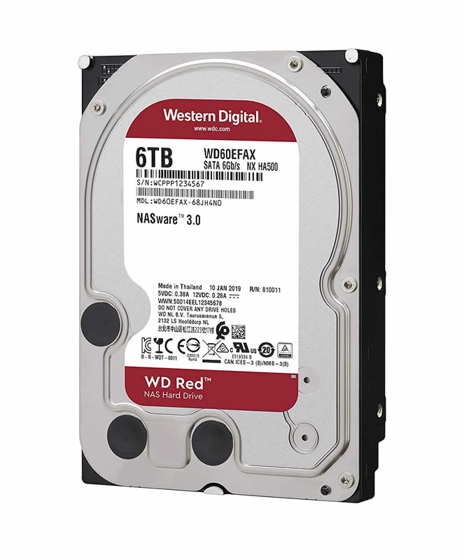 WD Red NAS 6TB/WD60EFAX