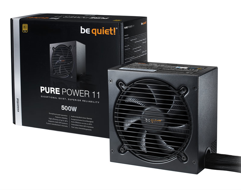 Be Quiet! PURE POWER 11 500W Gold BN293
