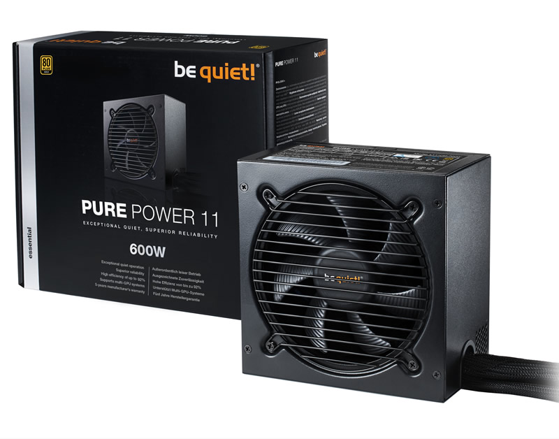 Be Quiet! PURE POWER 11 600W Gold BN294