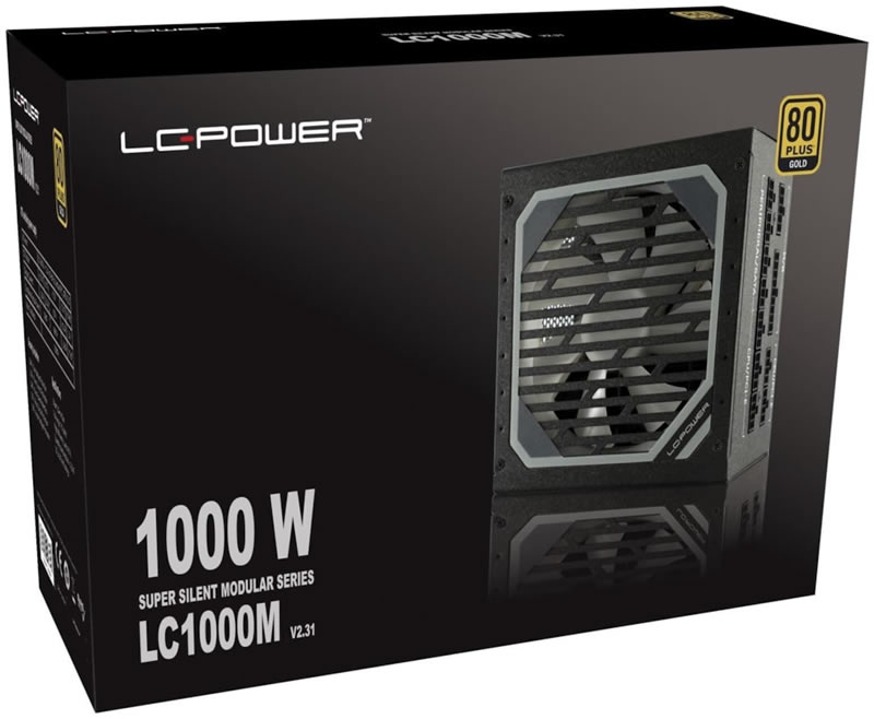 LC Power LC1000M V2.31 80 PLUS Gold 1000W