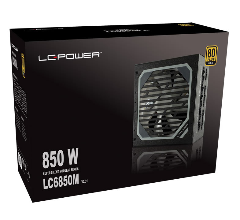 LC Power LC6850M V2.31 80 PLUS Gold 850W