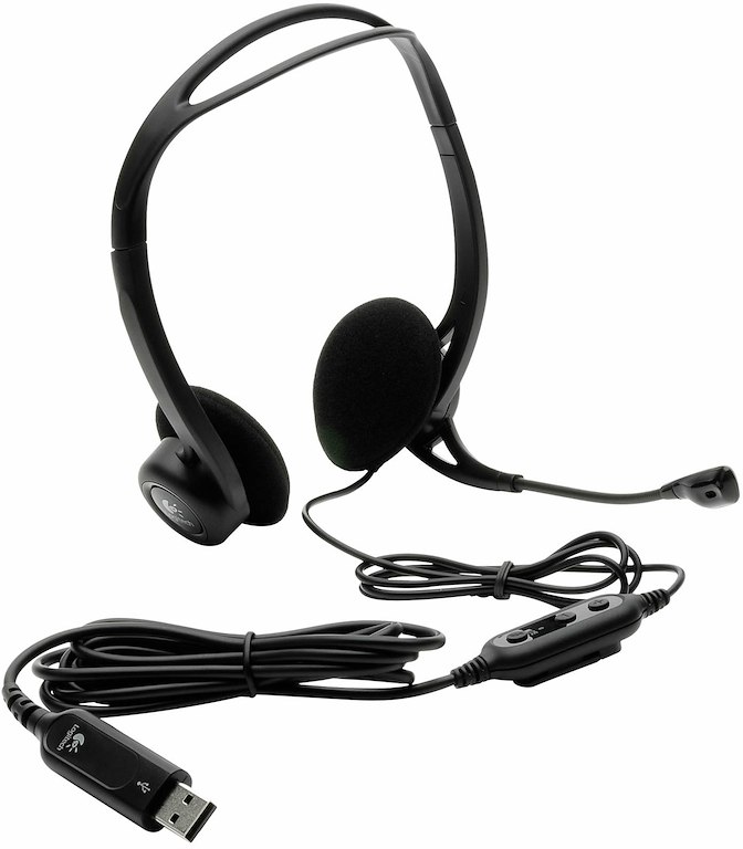 Logitech PC960 Stereo headset USB OEM