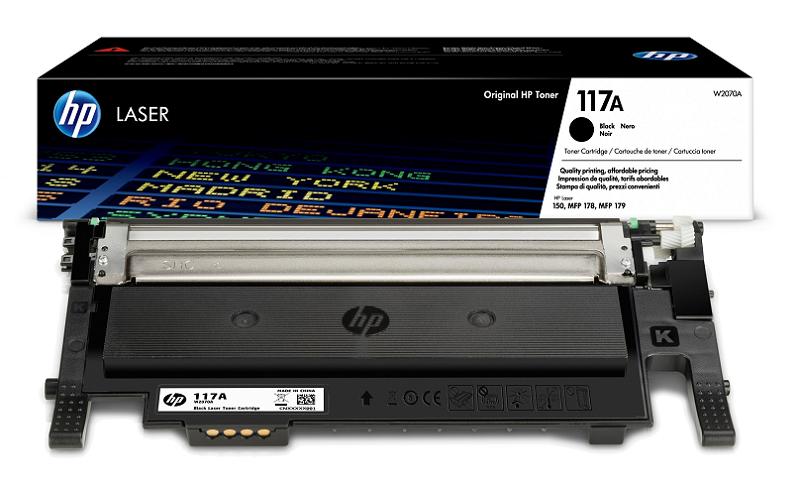 HP 117A Black Laser Toner (W2070A)