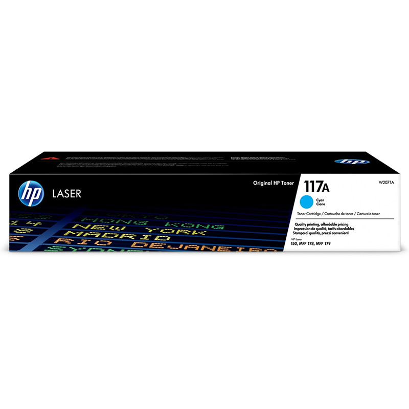 HP 117A Cyan Laser Toner (W2071A)