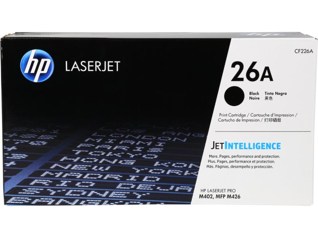 HP 26A Black Laser Toner (CF226A)