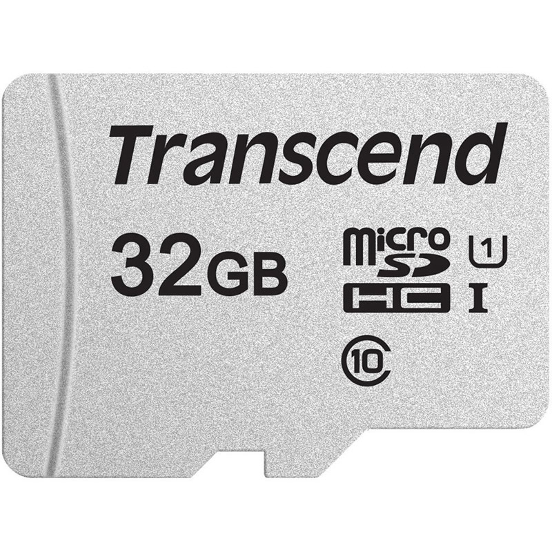 Transcend MicroSD Card 32GB TS32GUSD300S