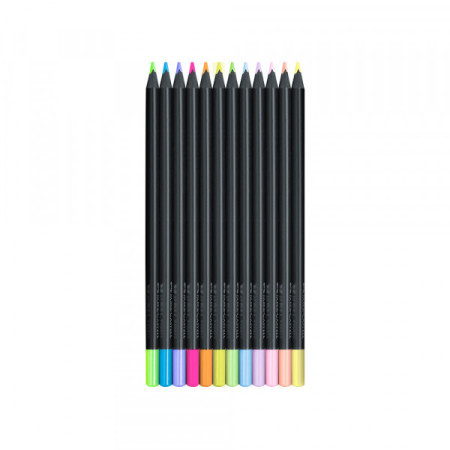 Faber Castell drvene bojice black edition 1/12 pastel+neon 116410 ( F500 )