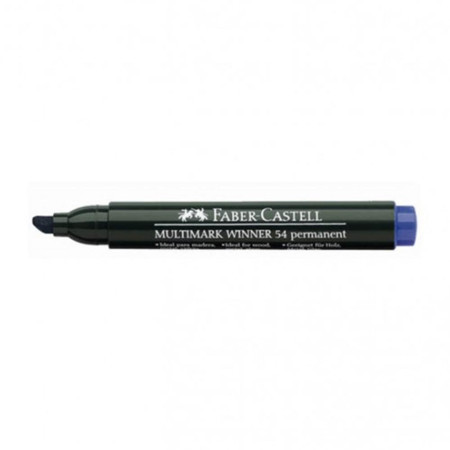 Faber Castell permanent marker plavi kosi vrh 54 08231 (157951) ( 3635 )