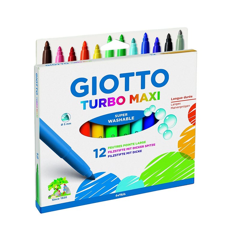 Flomaster 1/12 Giotto Turbo Maxi (Giotto)