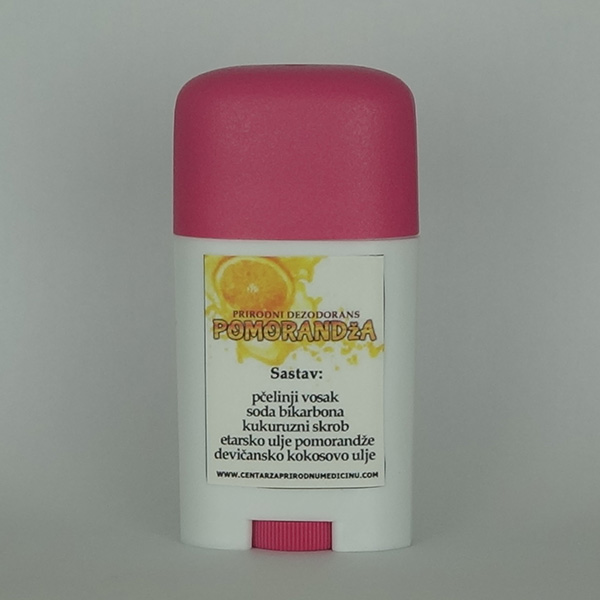 Prirodni dezodorans za telo – Pomorandža