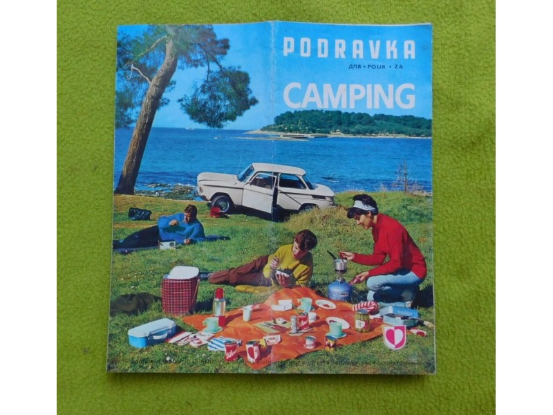 Podravka za Camping - Reklamni prospekt SFRJ