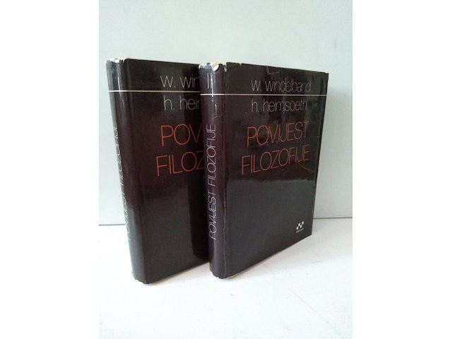 POVIJEST FILOZOFIJE 1-2 - Wilhelm Windelband