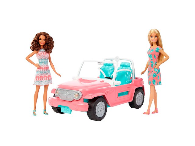 Barbie 2 lutke u automobilu 19876