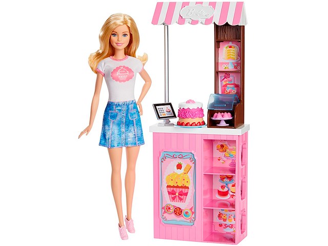 Barbie lutka i poslastičarnica 19877