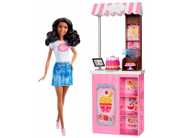 Barbie lutka i poslastičarnica