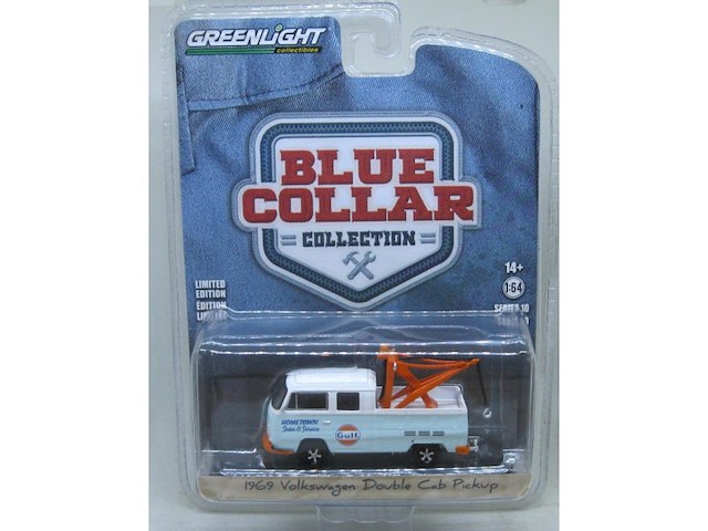 1:64 greenlight VW T2 double cab pickup