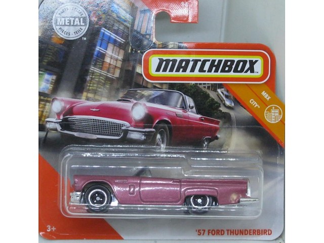 matchbox ford thunderbird `57