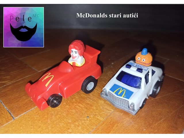 Autici McDonalds 1980` - RARITET
