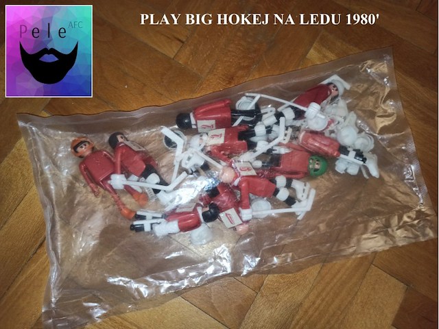 Igracke Play Big Hokej na ledu set 1980 EX YU period