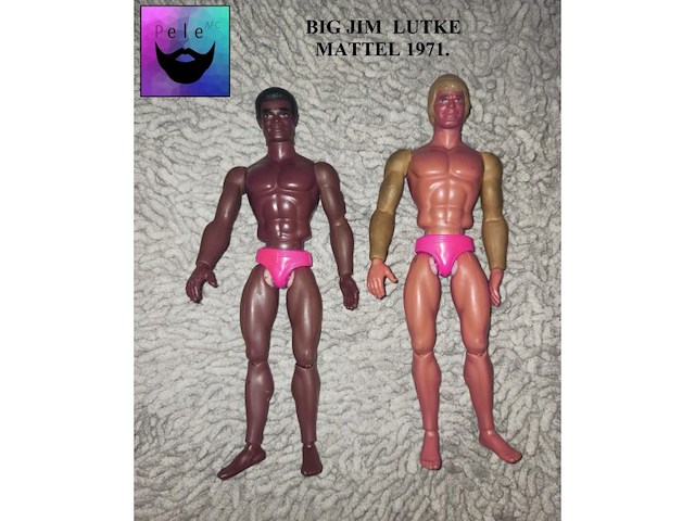 Akcione figure - Big Jim Mattel 1971. - RARITET